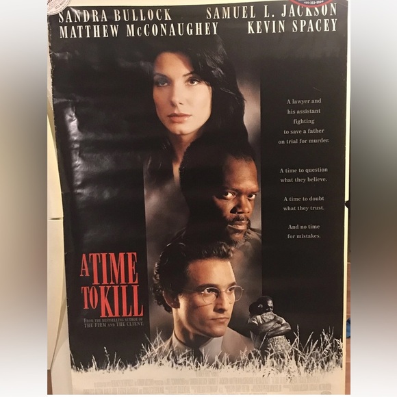Art | A Time To Kill Movie Poster Sandra Bullock Samuel L Jackson ...